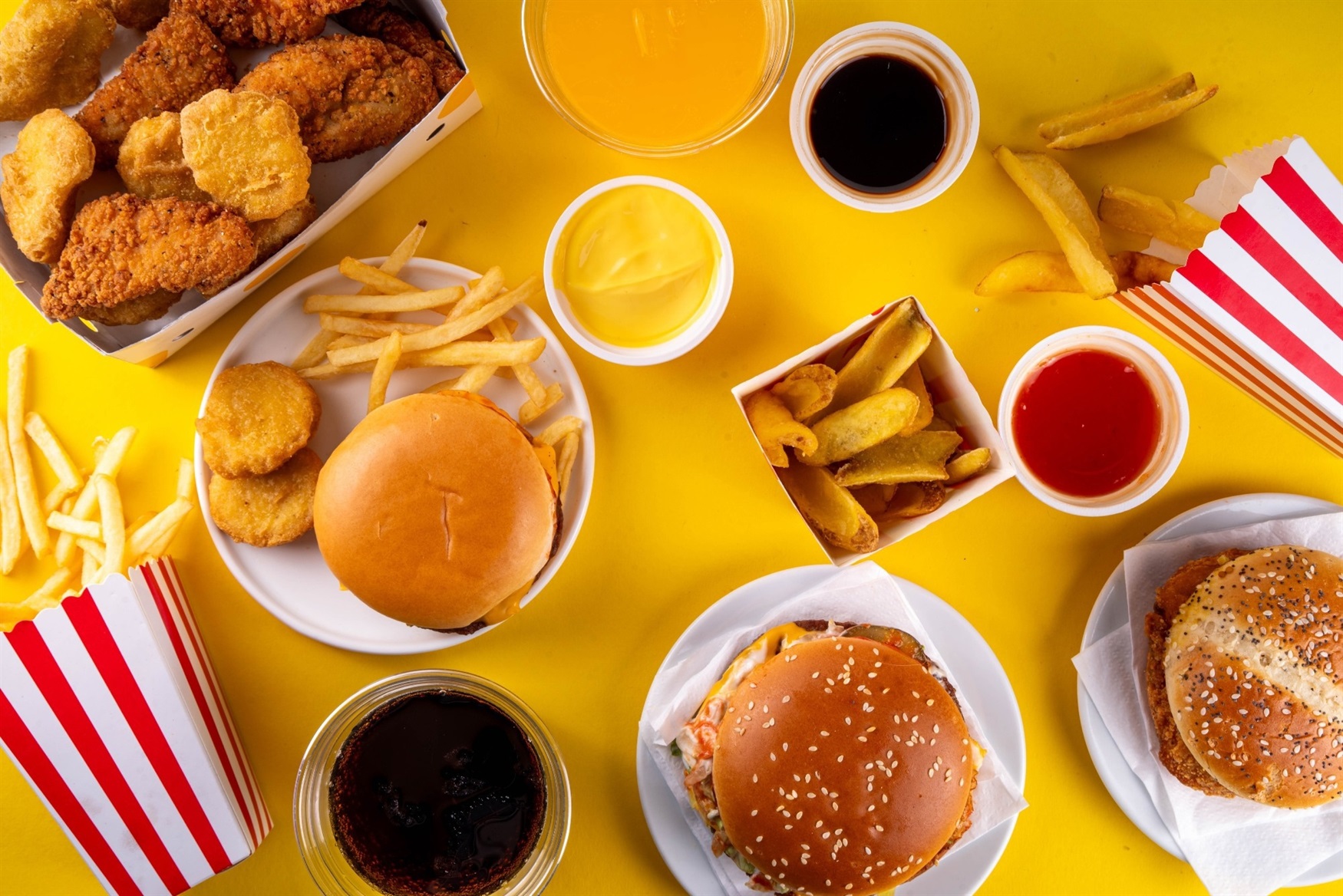 Ultra-processed foods make up nearly half of US grocery purchases ...