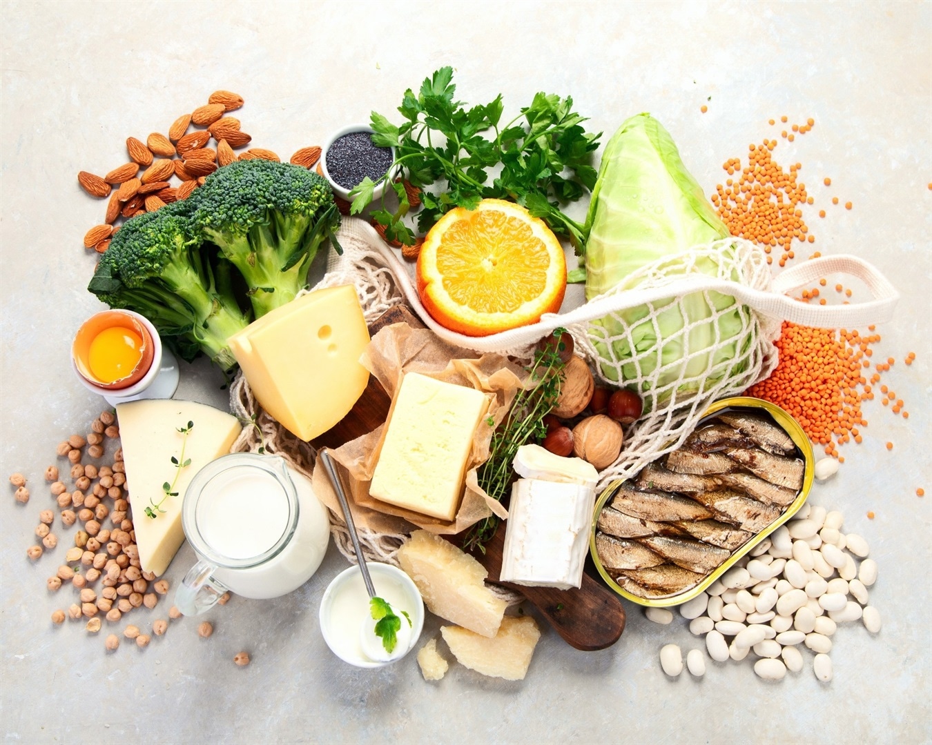Calcium-Rich Foods for Bone and Teeth Health