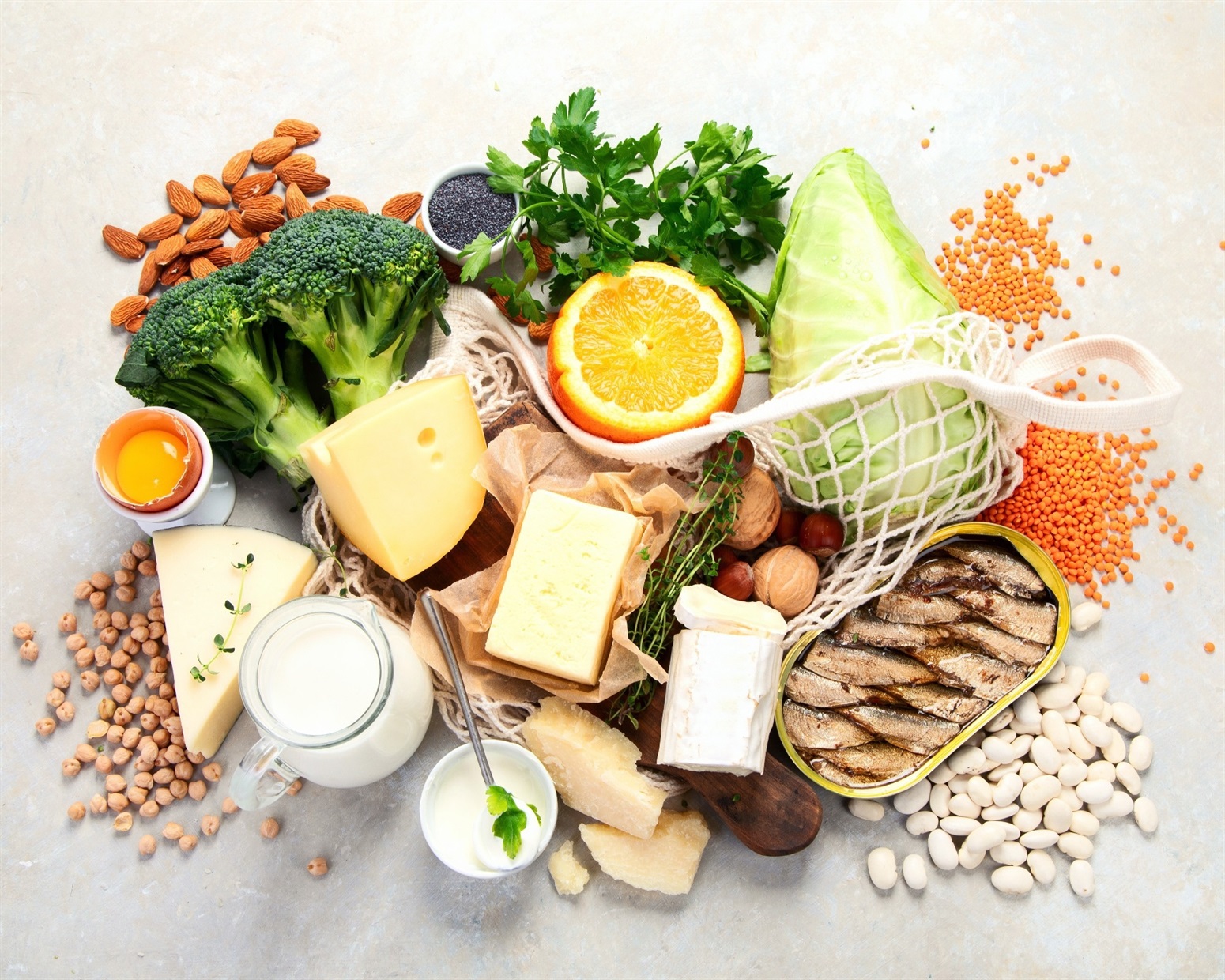 Calcium-Rich Foods for Bone and Teeth Health