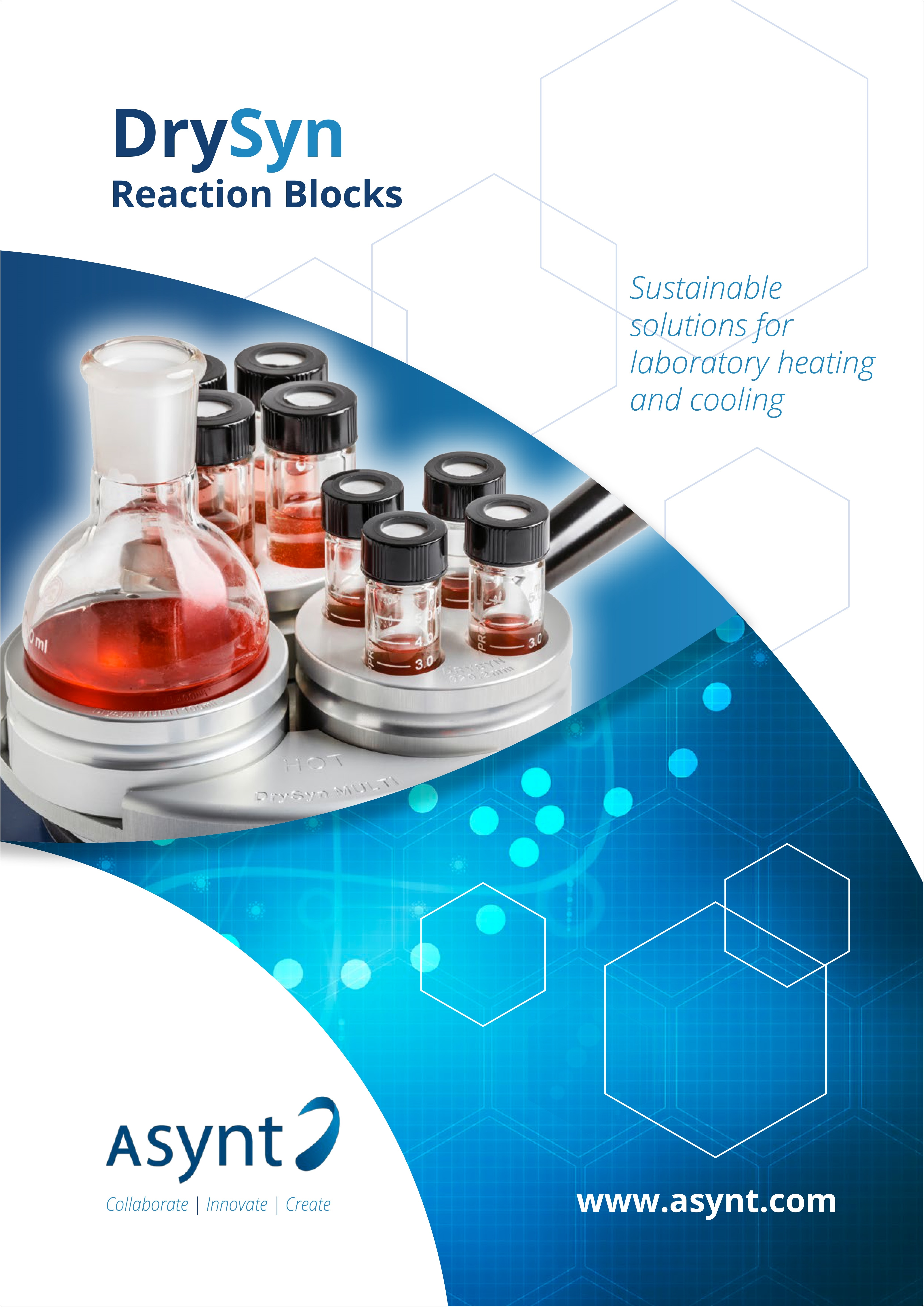 Key features and benefits of the DrySyn heating and cooling blocks