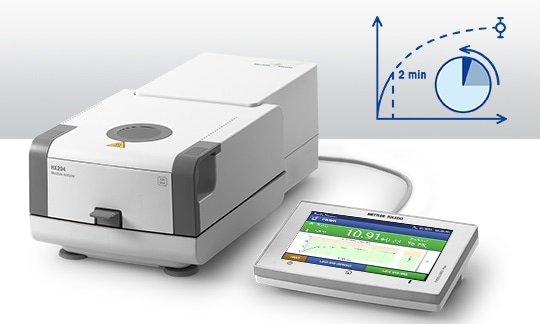 HX204 Moisture Analyzer from METTLER TOLEDO : Get Quote, RFQ, Price or Buy