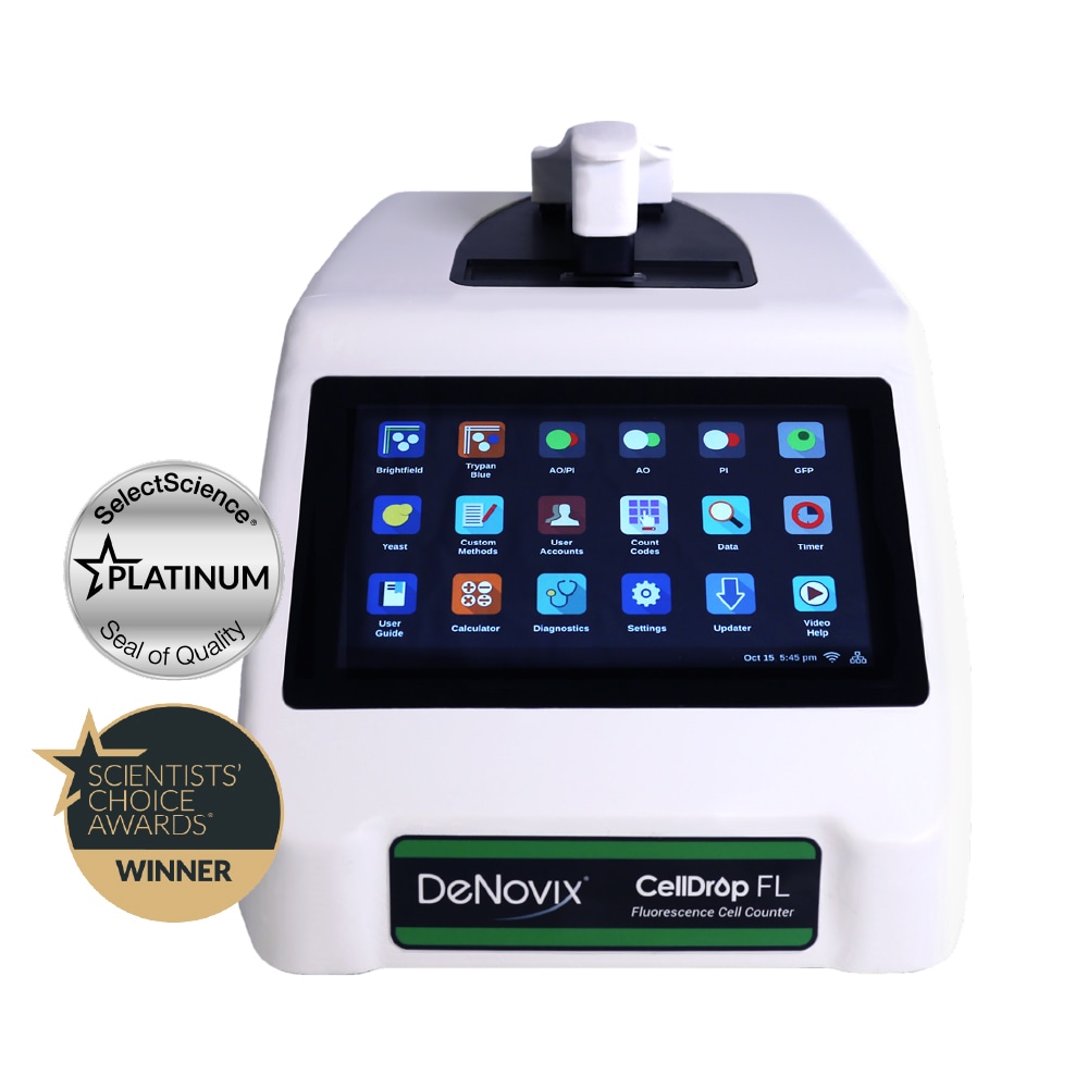 CellDrop™ Cell Counters from DeNovix : Get Quote, RFQ, Price or Buy