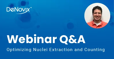 Optimizing nuclei extraction & counting for single cell sequencing